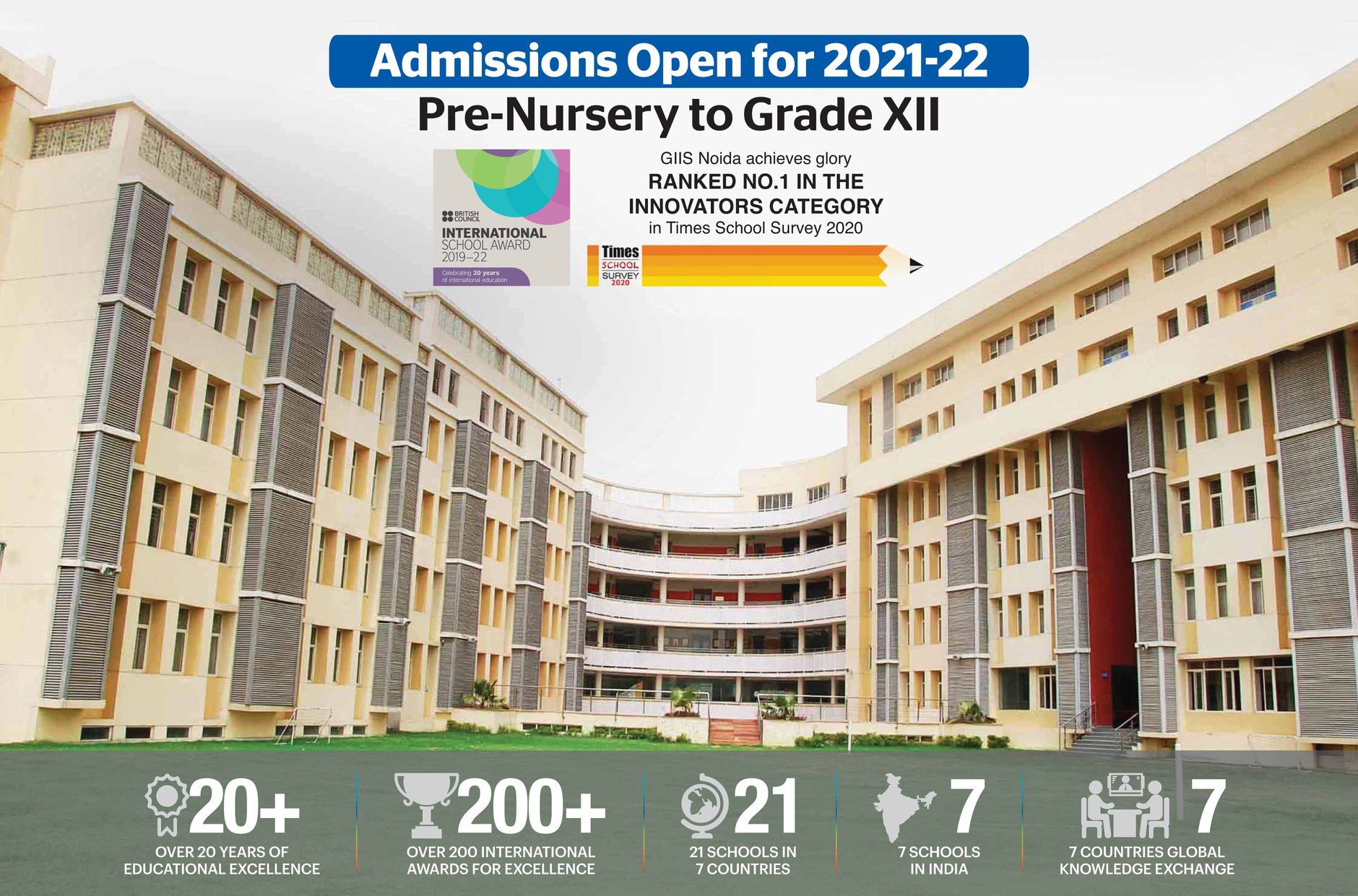 Global Indian International School Noida | Admissions Open | GIIS Noida
